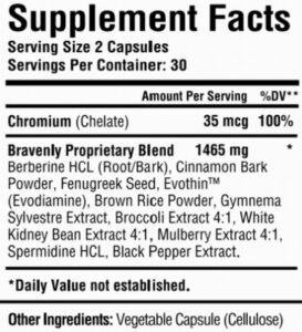 Bravenly Burn Extreme | Support for Healthy Blood Sugar Levels